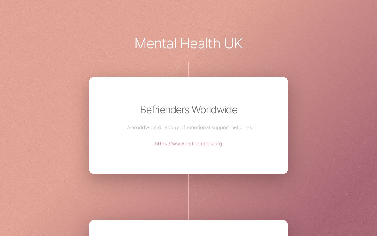 Mental Health Help UK